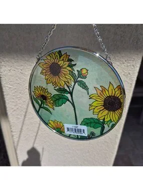 Bridgeton Hall | Accents | Bridgeton Hall Sunflower Handcrafted Glass ...